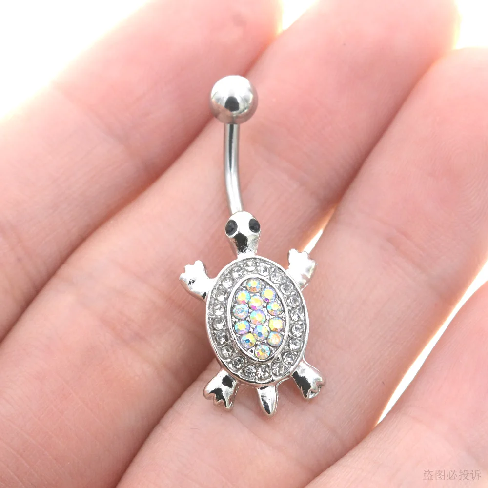 Turtle Belly Button Rings