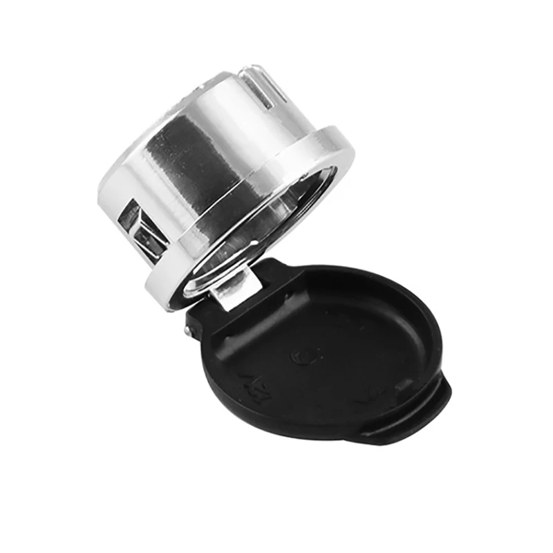 12v 대시 전원 콘센트 커버 자동차 수정 소켓 플러그 자동차 부품 라이터 더스트 커버 캡 보호 자동차 플러그 쉐보레 용담배