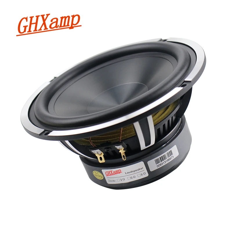 Ghxamp 6.5 Inch Waterproof Woofer Speaker Car Horn Cast Aluminum Basin ...