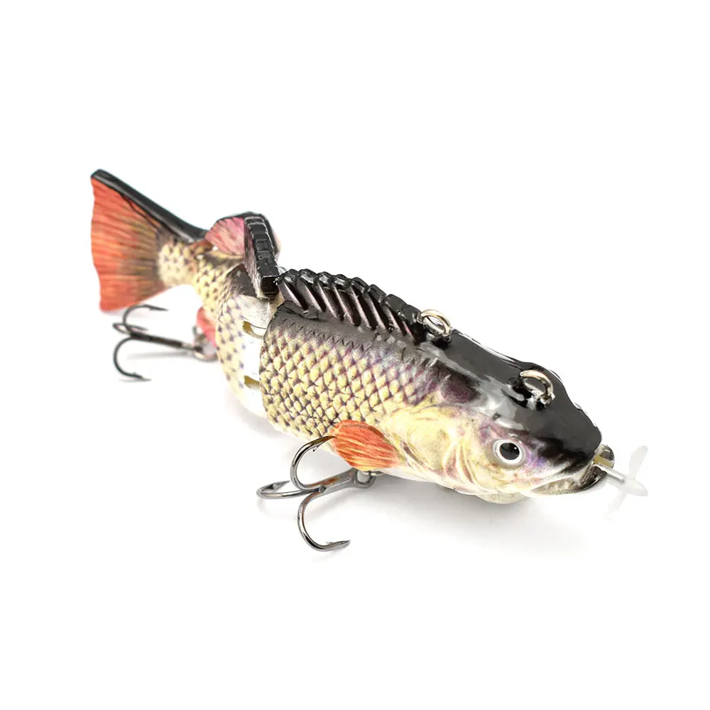 10cm New Small Robotic Swimming Lures Fishing Auto Electric Lure Bait ...
