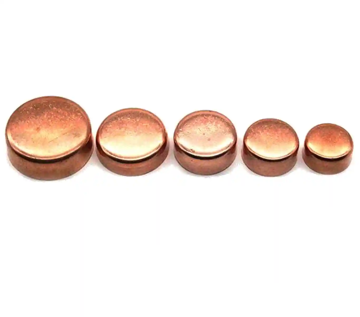 3/8" 1/2" 10mm to 54mm End Cap Copper Stop End Feed Pipe Fitting ...