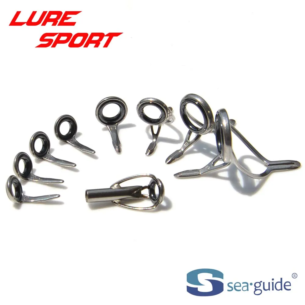 SeaGuide 9pcs Casting Guide Set LS Ring Stainless Steel SXBLSG10 Rod ...