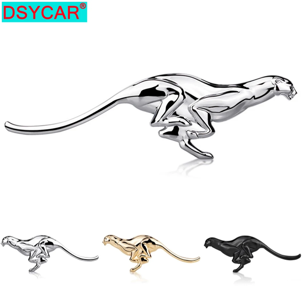 DSYCAR-1Pcs-3D-Leopard-Car-Sticker-Car-Metal-Badge-Emblem-3D-Leopard ...