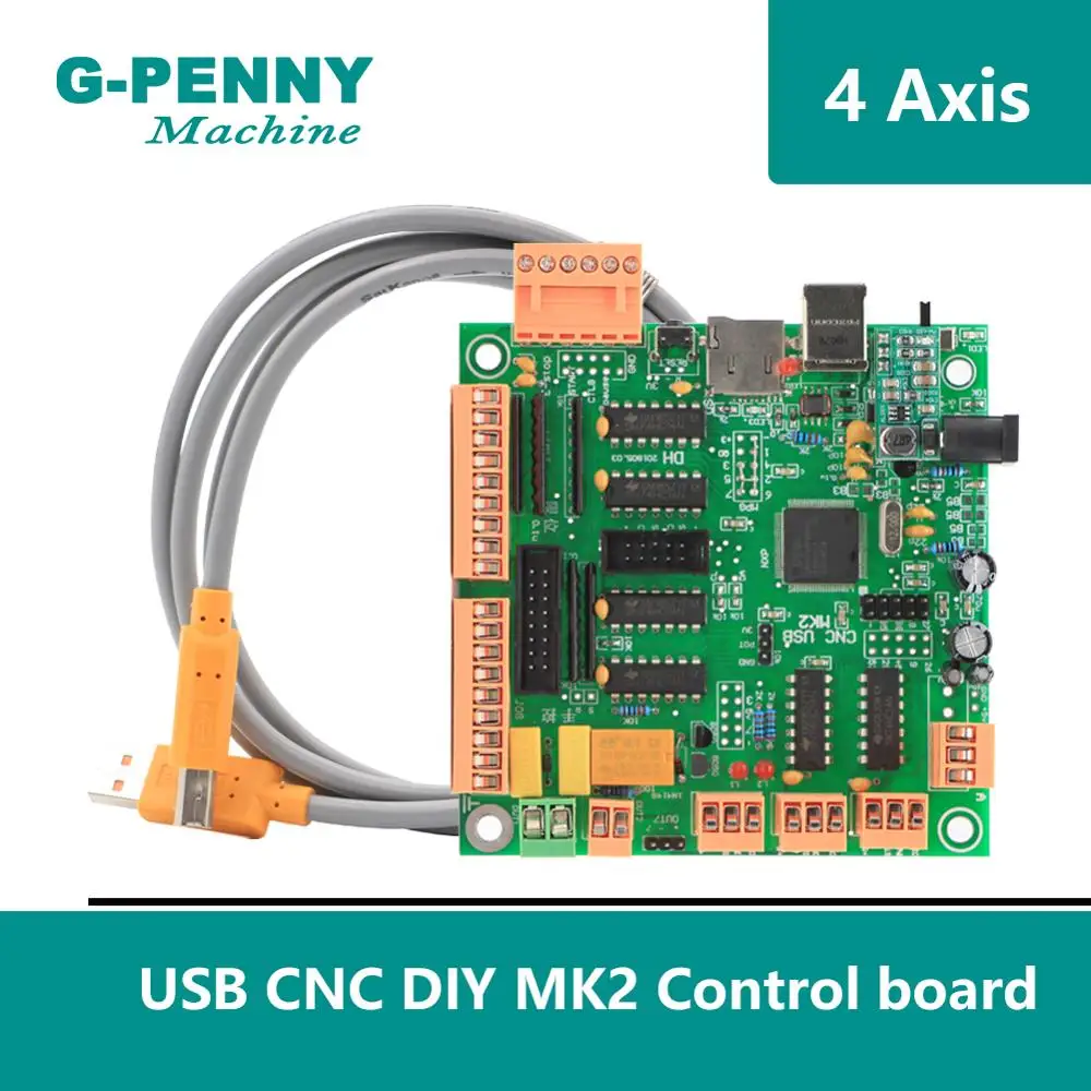 CNC DIY Machine 4 axis USBCNC Controller CNC USB Interface Board MK2 ...