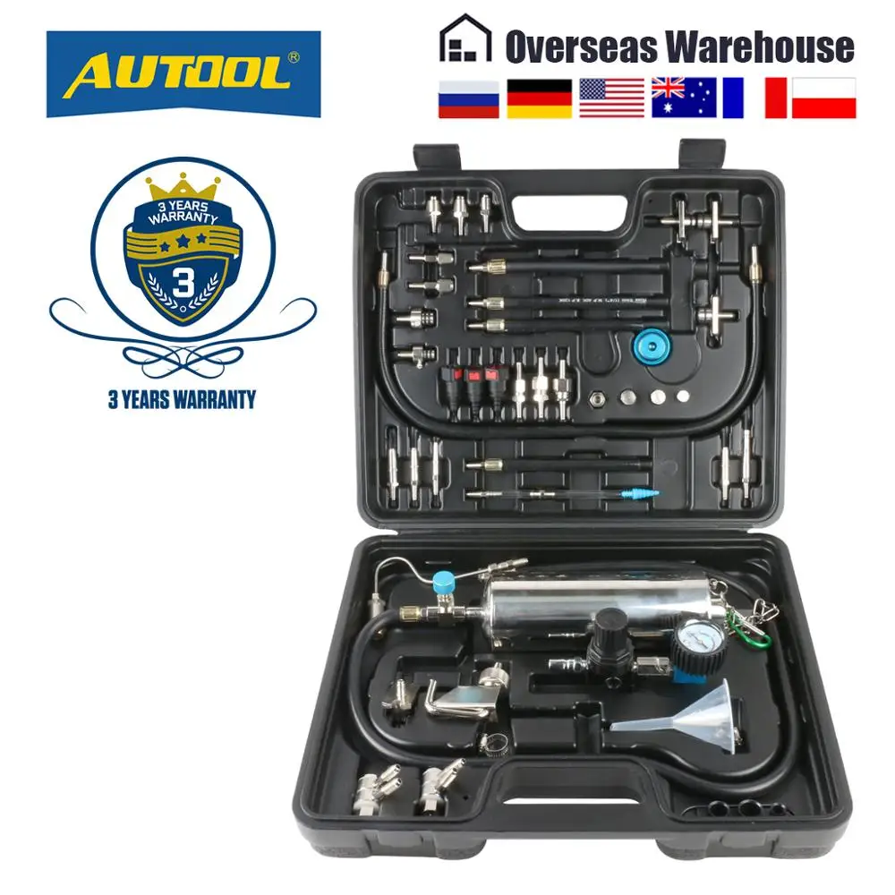 AUTOOL C100 Petrol Car Injector Cleaner Gasoline Auto Fuel Injector ...
