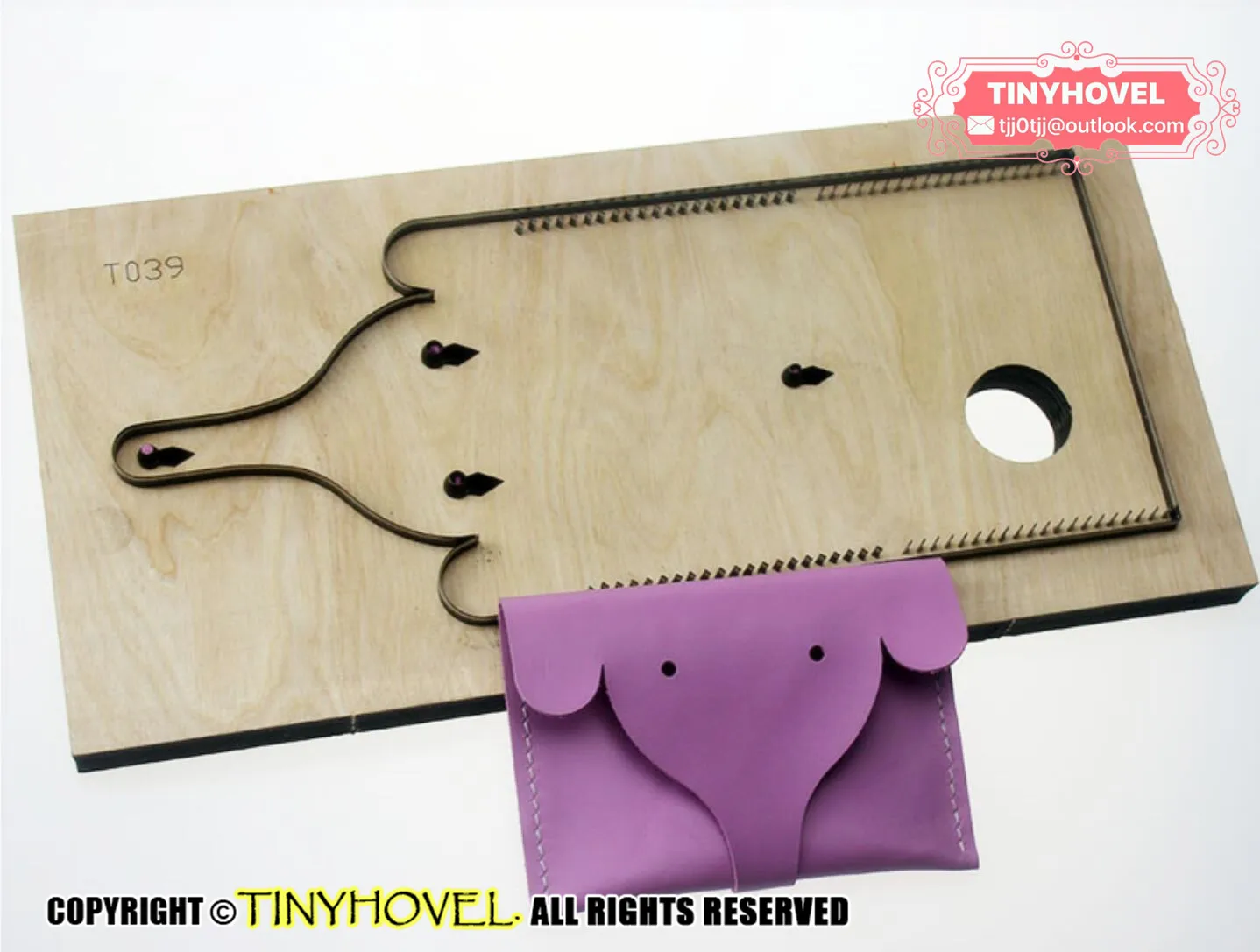 Elephant-Card-Clip-Cutting-Dies-Wallet-Purse-Wooden-Die-Cut-Die-Cutting ...