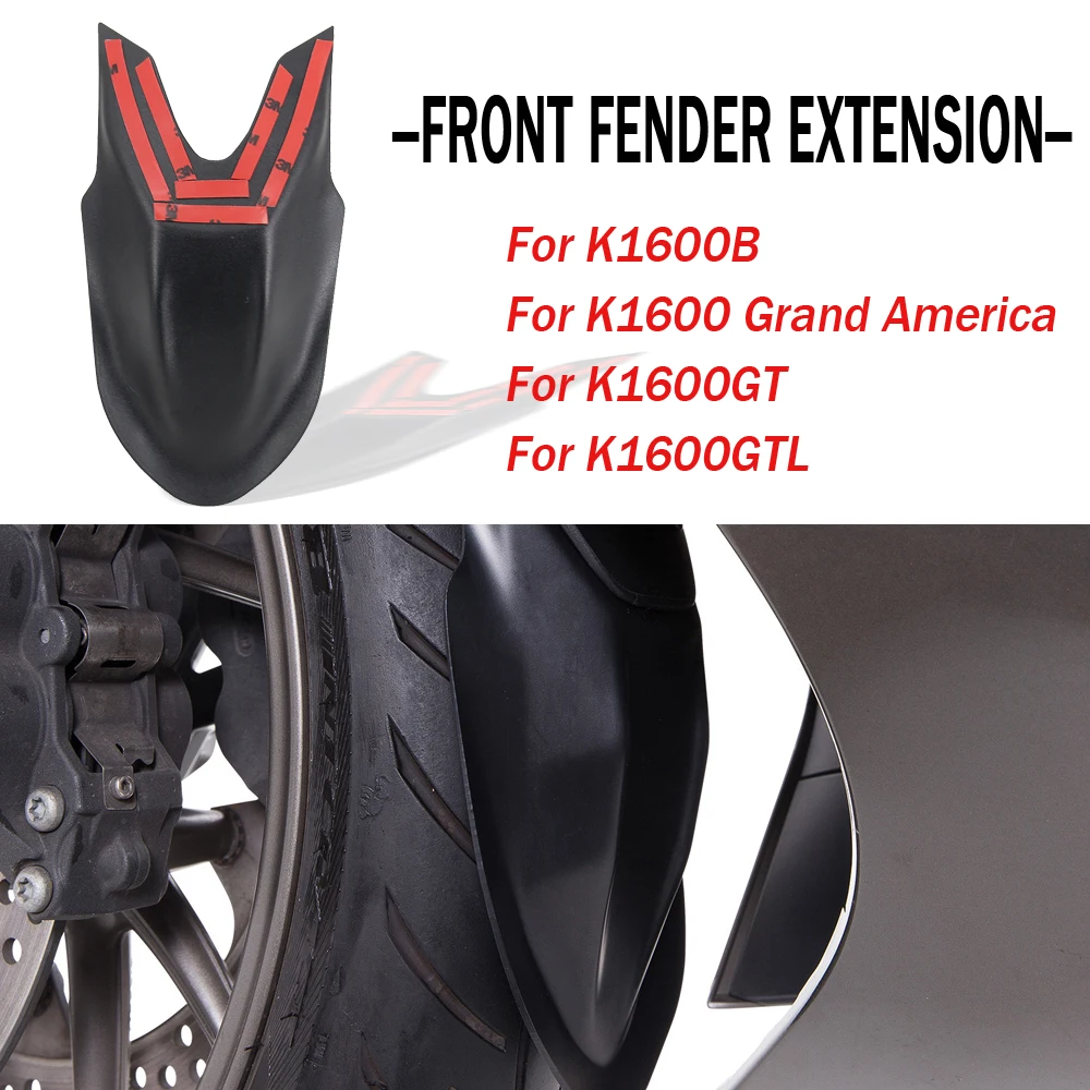 NEW-Motorcycle-Front-Mudguard-Fender-Extender-Extension-For-BMW-K1600GT ...