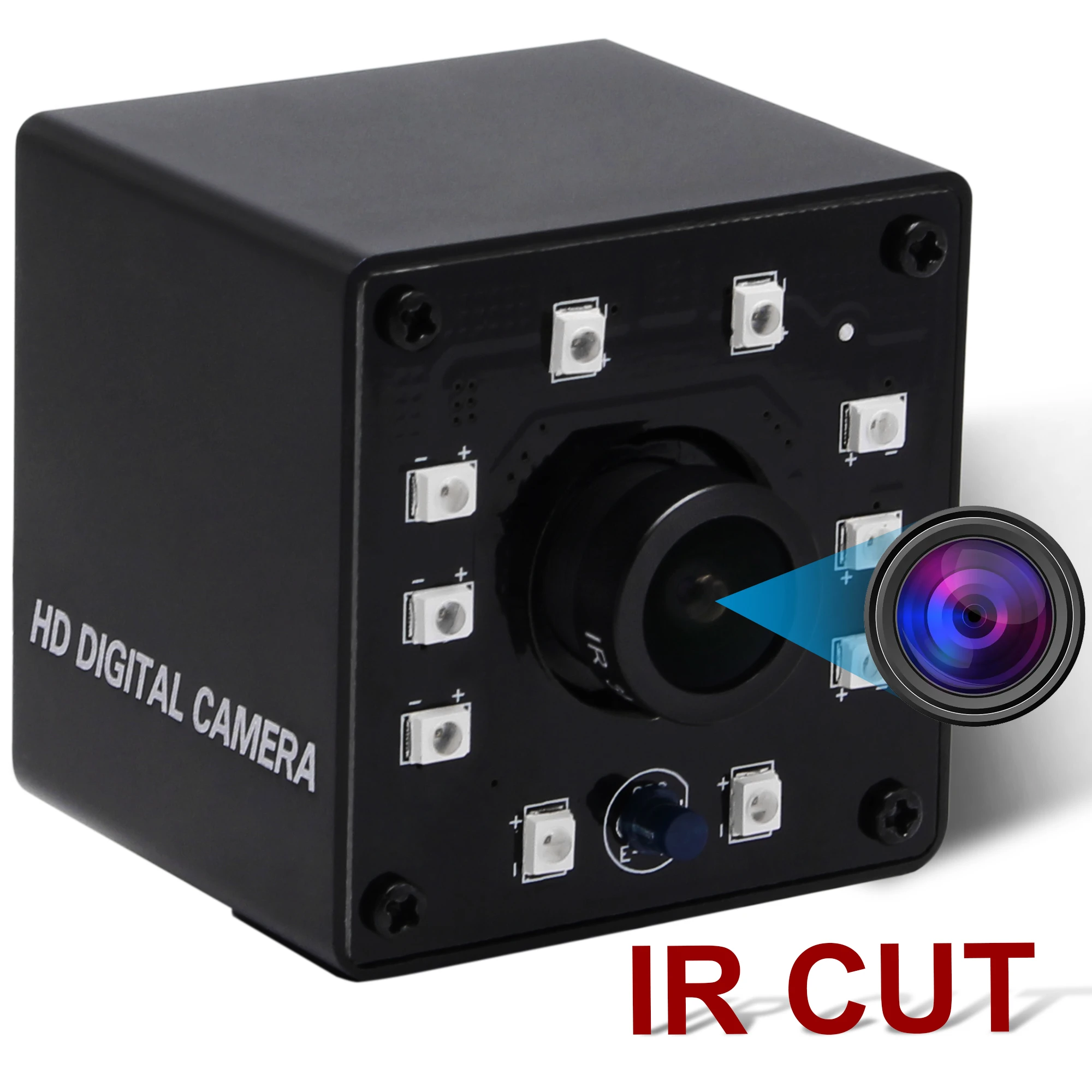 Infrared Usb Webcam 1080p Full Hd Mjpeg 30fps Night Vision Ir Cut Mini ...