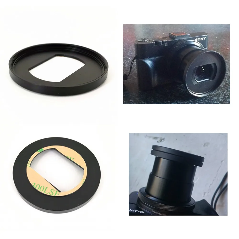 Metal Adapter Ring + Sticker Fit All 52mm Size Filter Lens For Sony ...