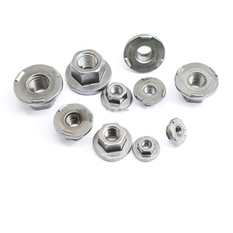 Q364-Flange-Welding-Nut-Hexagon-Convex-Round-Nuts-Carbon-steel-M6-M8 ...