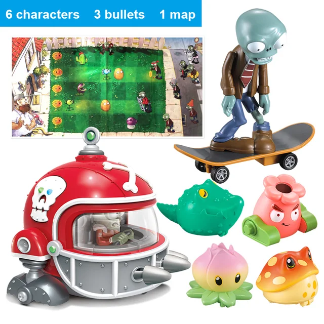 PLANTS VS ZOMBIES 2 PVZ Toys Complete Set Of Boys Anime Figure Combat ...
