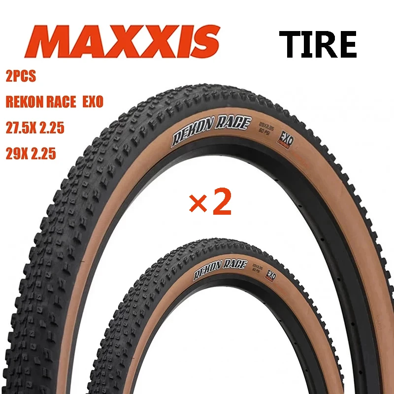 2PCS MAXXIS 29 MTB Bicycle Tire 27.5x2.25 29x2.25 REKON RACE EXO Tires ...