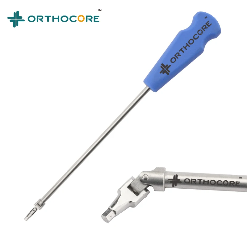 Hexagonal Screwdriver with Universal Joint Medical orthopedic ...