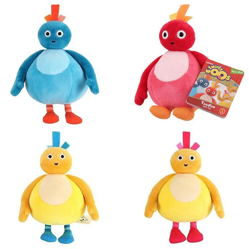 New Cute Cartoon Twirlywoos Bird Plush Kids Stuffed Animals Toys For ...