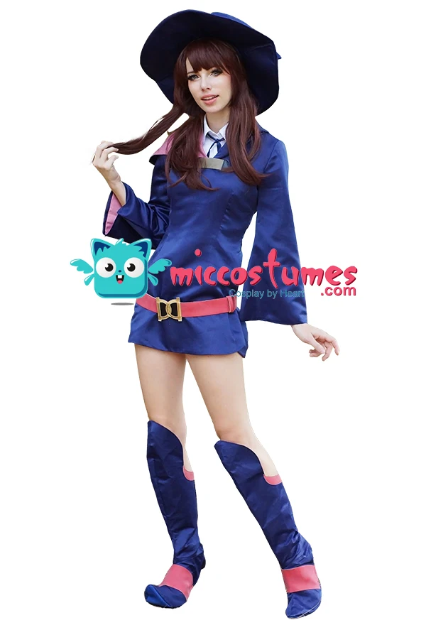 Kagari Atsuko Akko Cosplay Costume Little Witch Academia Woman ...