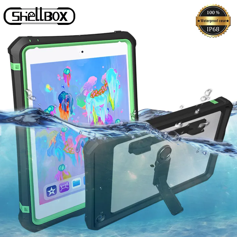 SHELLBOX-Waterproof-Case-For-iPad-Mini5-Underwater-360-Full-Protection ...