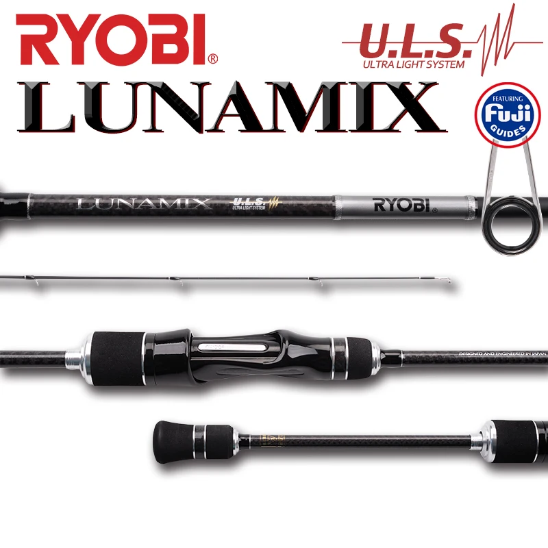 RYOBI-LUNAMIX-Fishing-Spinning-Rod-UL-Power-Lure-Rod-Carbon-Fiber-Rod ...