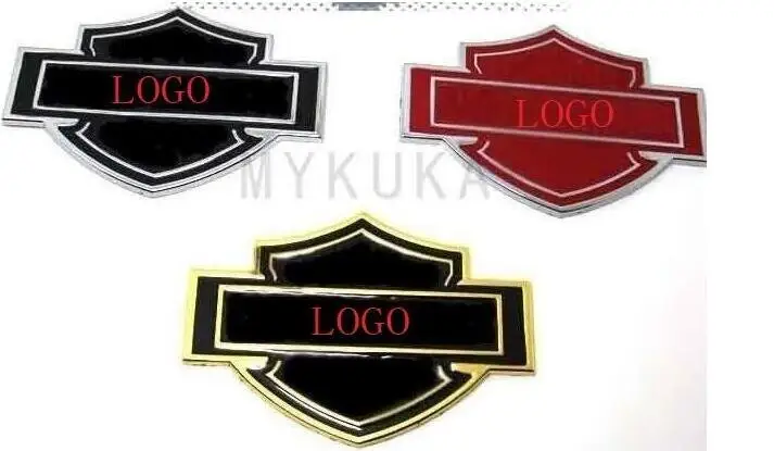10.7cm 3D Metal Badge Sticker Medallion Decal For Touring Cruiser ...
