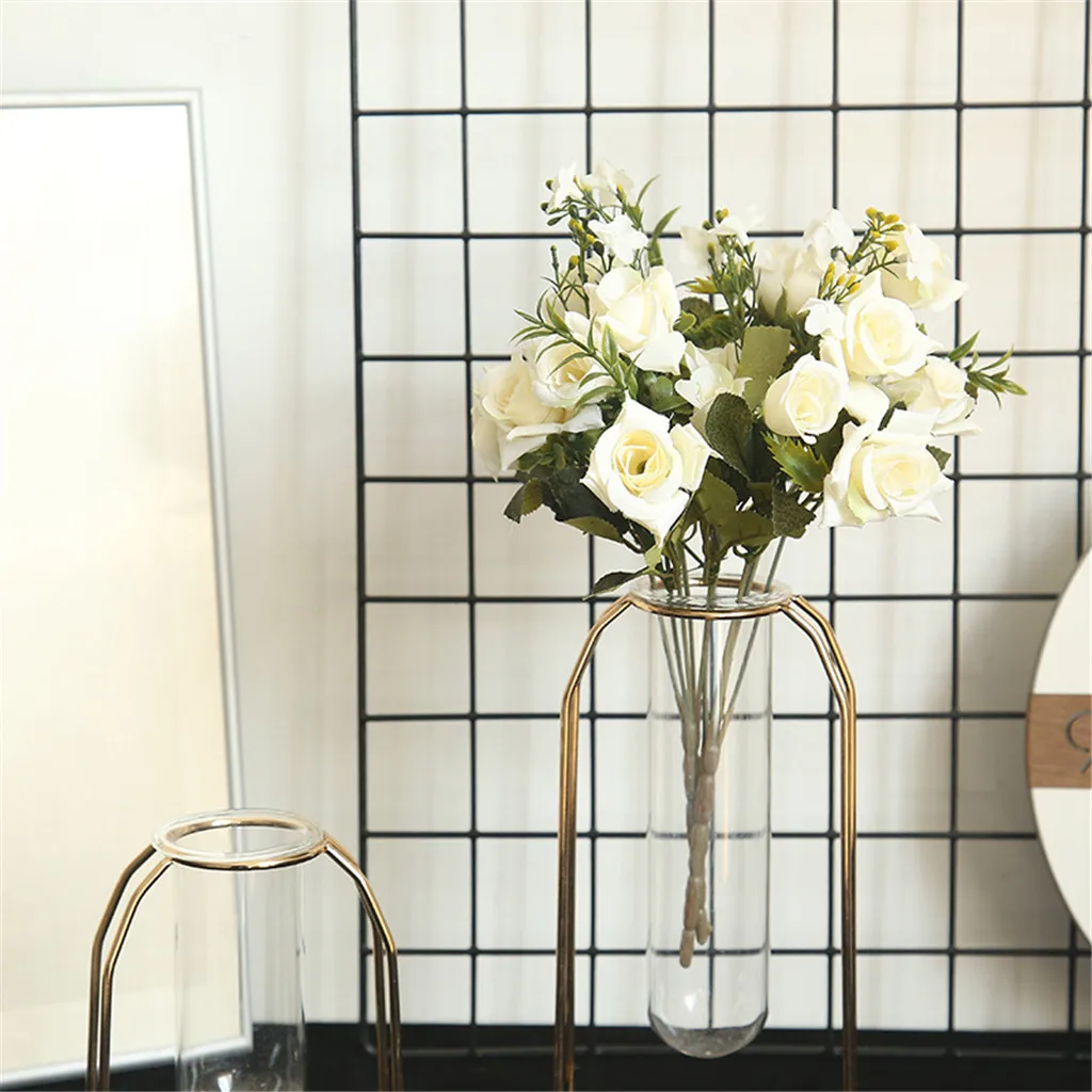 Угловая роза Diy вечерние украшения Винтажные Искусственные цветы