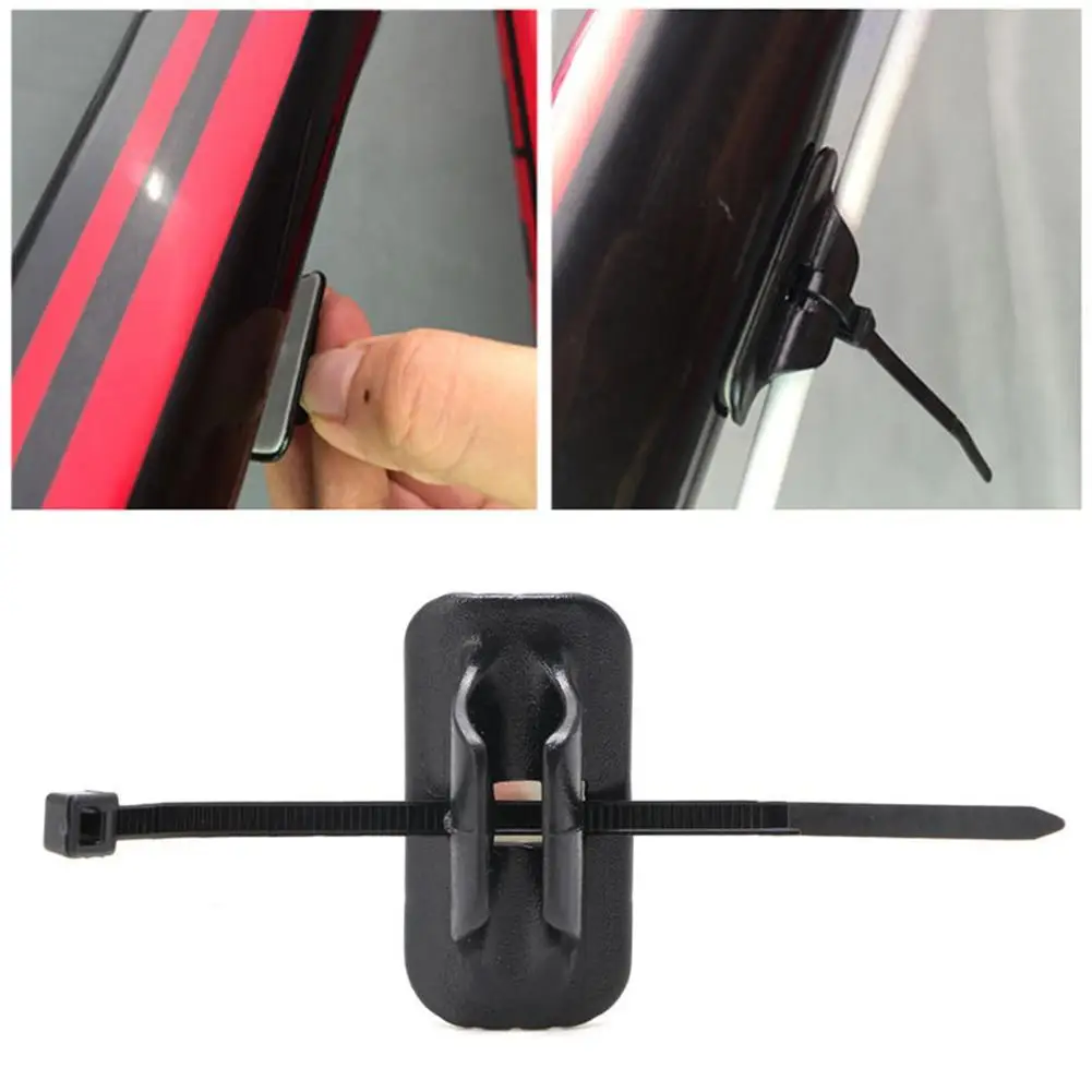 4pcs Stick-On Hydraulic Brake Shift Cable Holder Bike Housing Fitting ...