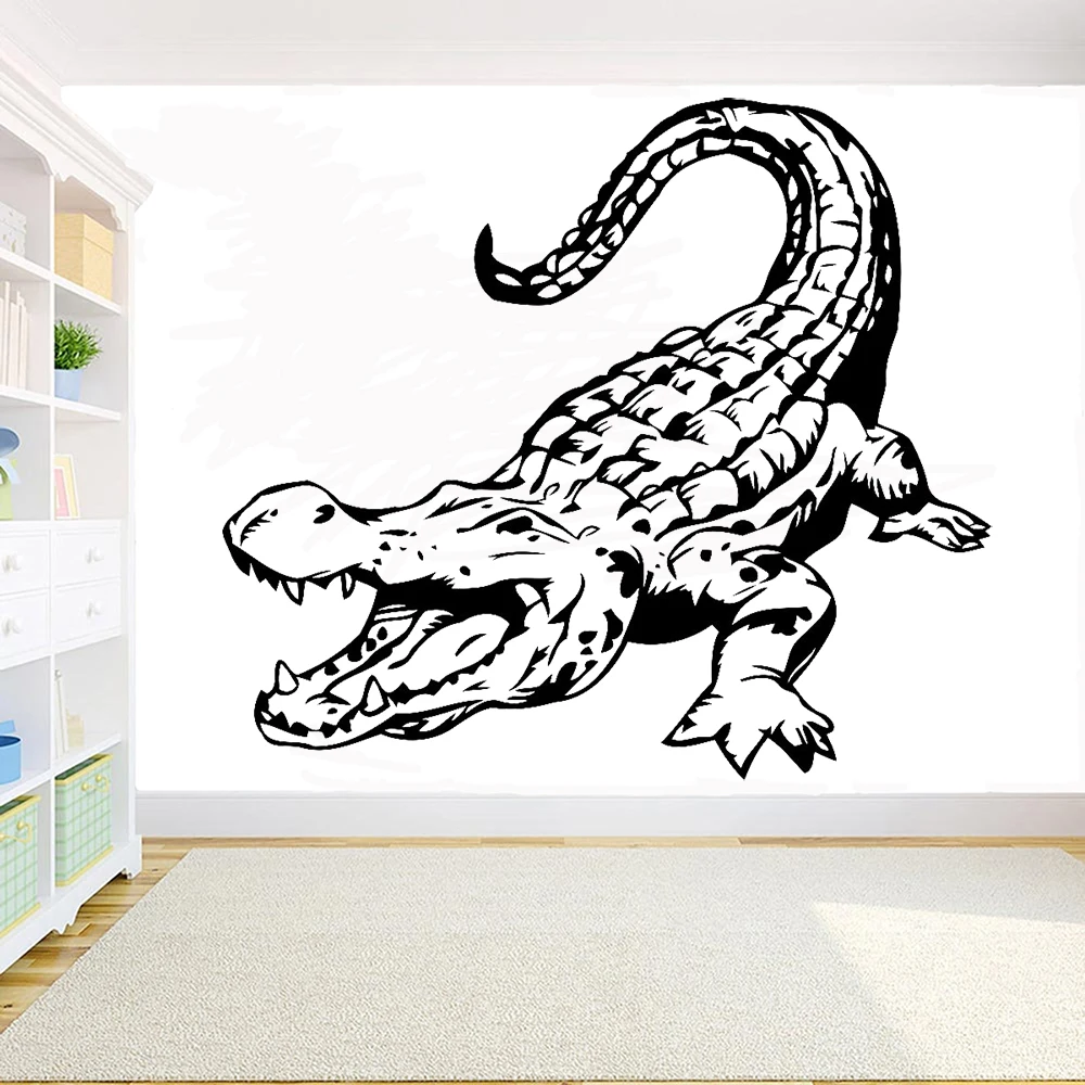 Scrapbooking Alligator Sticker Book Sticker Cute Animal Sticker Reading ...