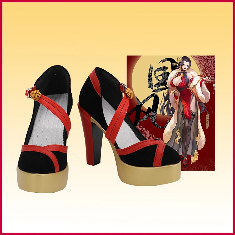 Boa·Hancock Cosplay Shoes Boots | One piece Merchandise | Up to 80% Off ...