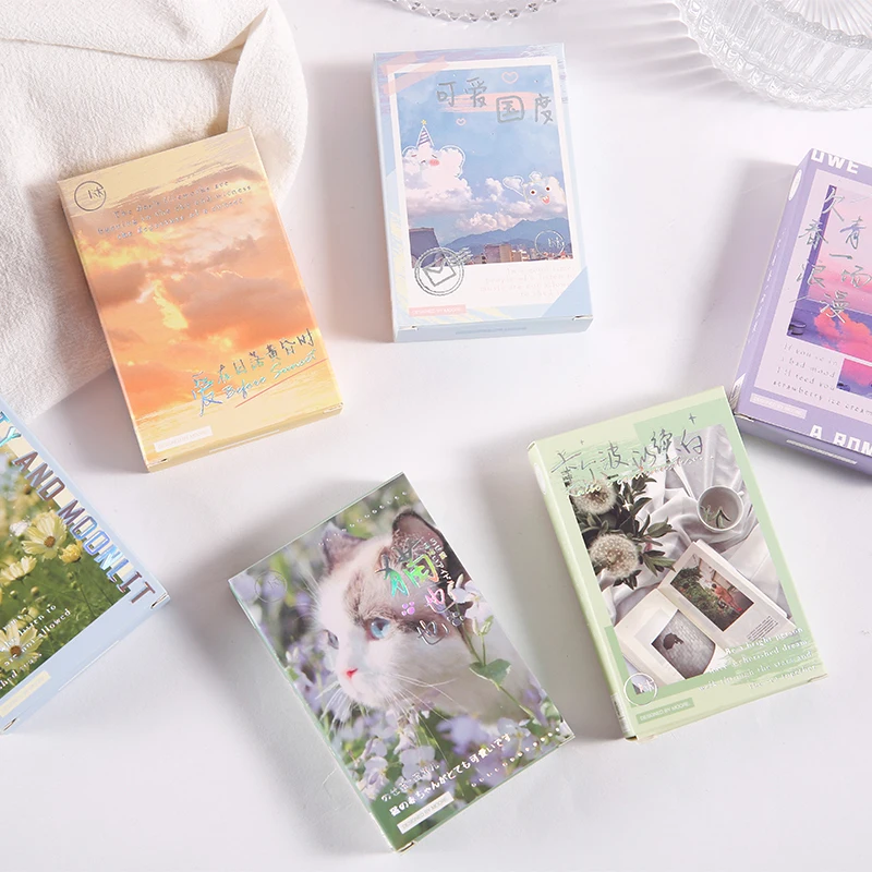 Aesthetic Photo Cards | Photo Material Paper | Decorative Postcards ...
