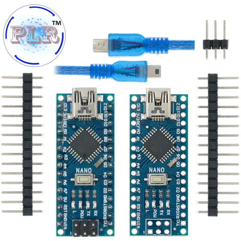 100PCS MINI USB/MICRO USB Nano 3.0 ATMEGA328P/ATMEGA168P controller PLR ...