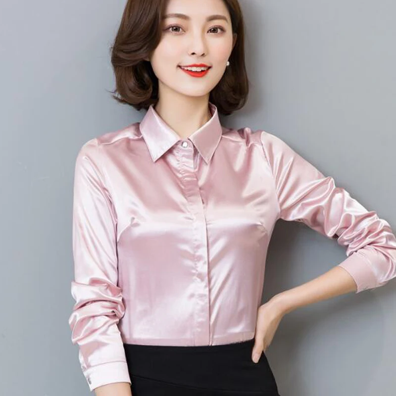 Uniform Silk Blouse