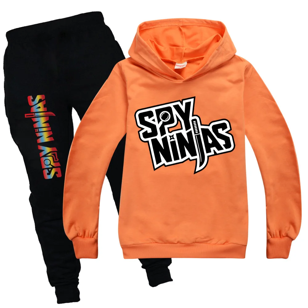 Boys Spy Ninja Clothing Spring Autumn Kids Clothing Sport Suits Cartoon ...