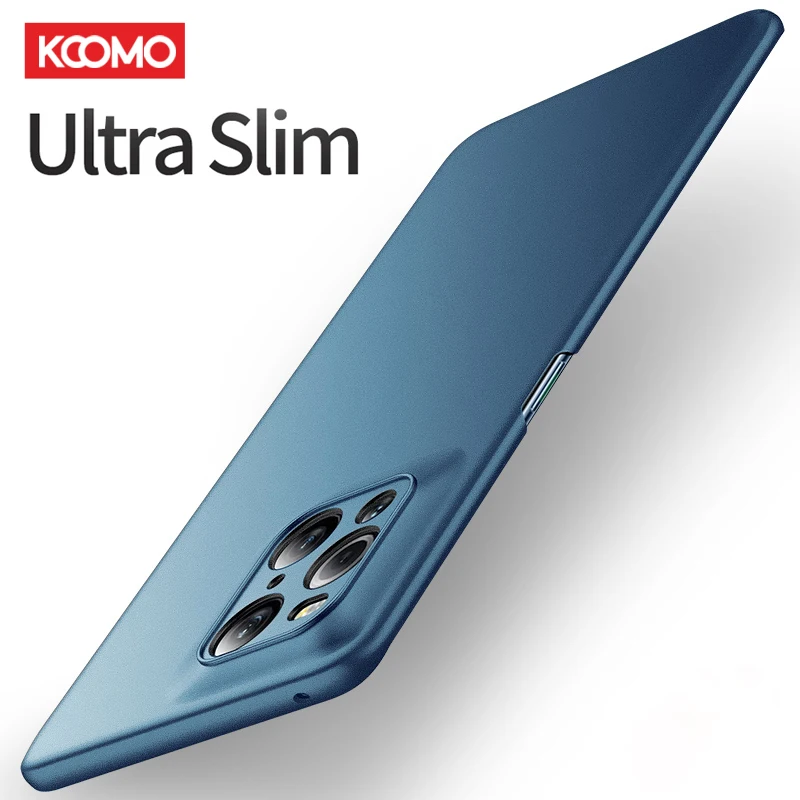 For Oppo Find X3 Pro Case Cyan Shockproof Hard Pc Ultra Thin Matte ...