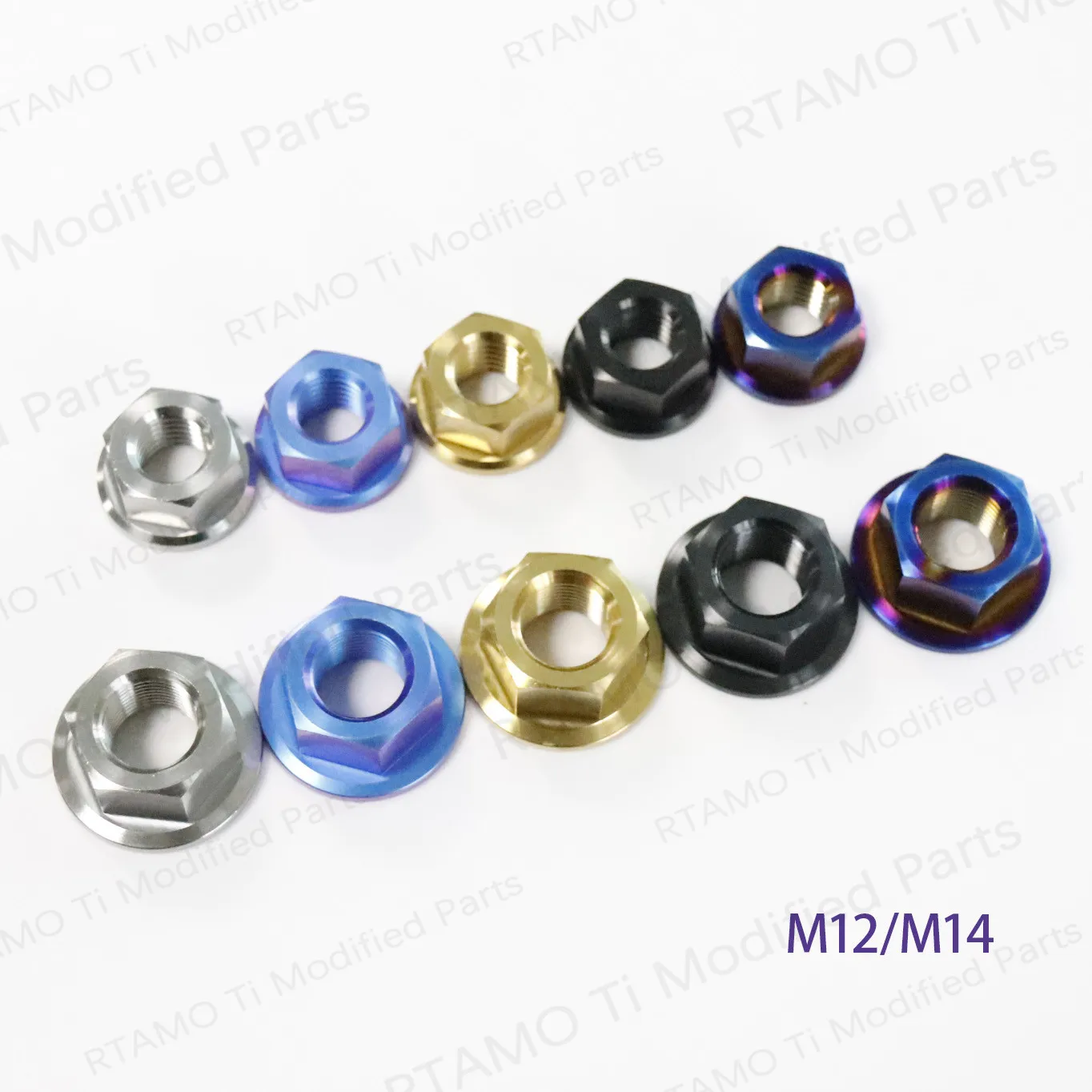 Titanium-Flanged-Nuts-M12-M14-M16-M18-M25-Nut-Screws-Ti-Bolts-for ...