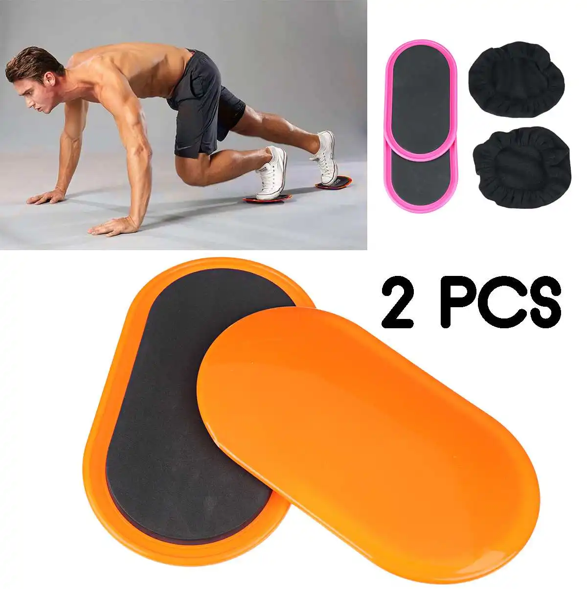 Gliding Slider Discs Fitness Abdomen Training Sliding Plate Plate For ...
