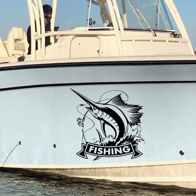 Fishing Decals For Boats