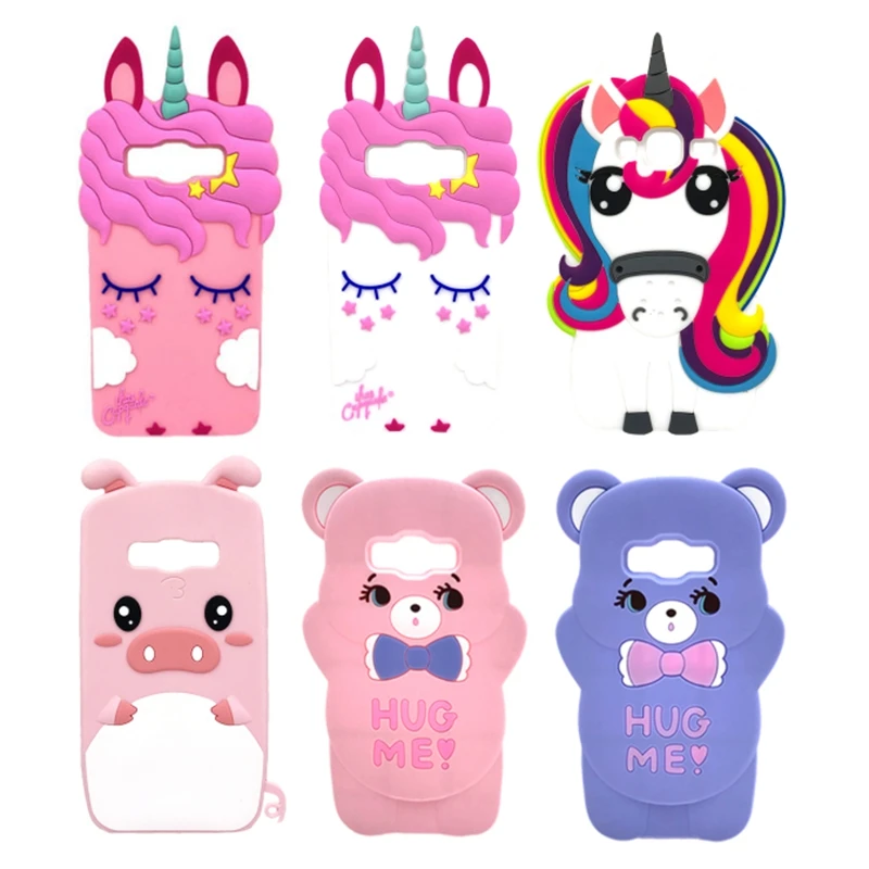 3d Cartoon Cute Soft Silicone Case Samsung Galaxy | Samsung J7 Case Cat ...