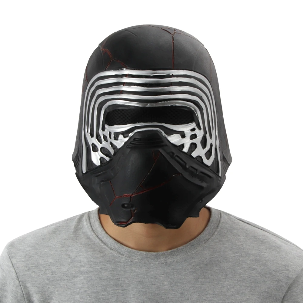 The Rise Of Skywalker Black Warrior Full Face Helmet Cosplay Mask ...
