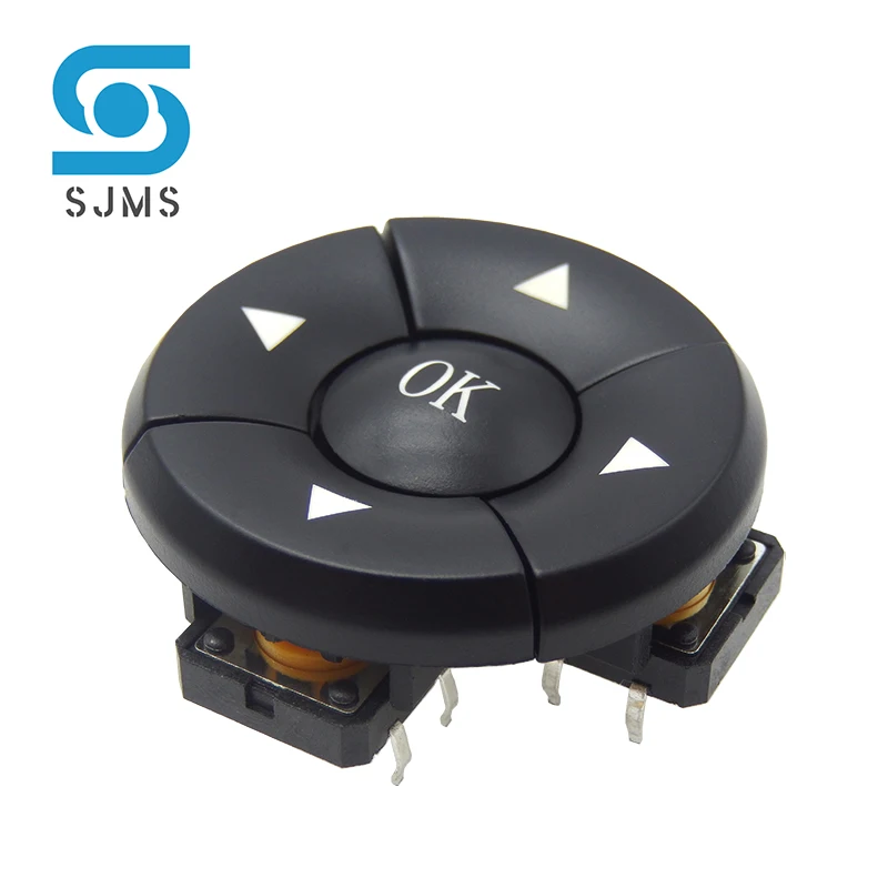 1 set A14 cap 5 way direction Combination switch B3F-4055 with Arrow OK ...