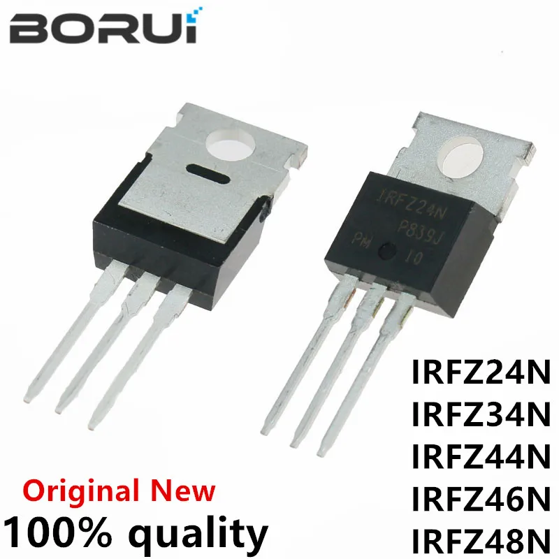 10PCS IRFZ24N TO220 IRFZ24NPBF PARA 220 IRFZ24 IRFZ34N IRFZ34 IRFZ44N ...