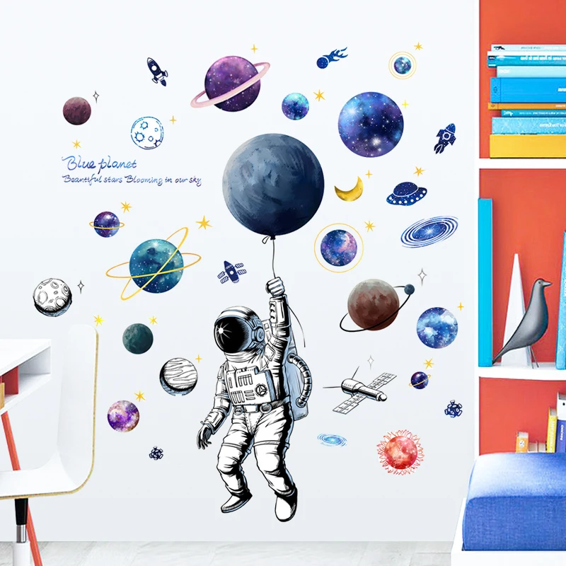 Astronaut Wall Stickers Large