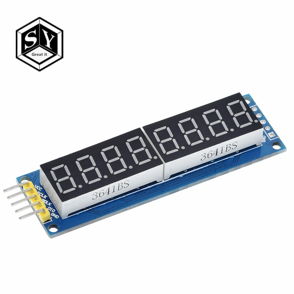 BAISHUN-74HC595-CWG-8-Digit-8-Bits-8bit-Digital-Tube-Display-Control ...