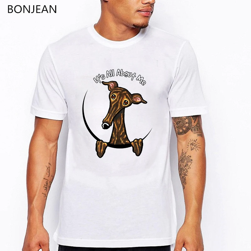Brindle-Greyhound-Animal-Print-T-Shirt-Men-Dog-Lovers-Funny-T-Shirts ...