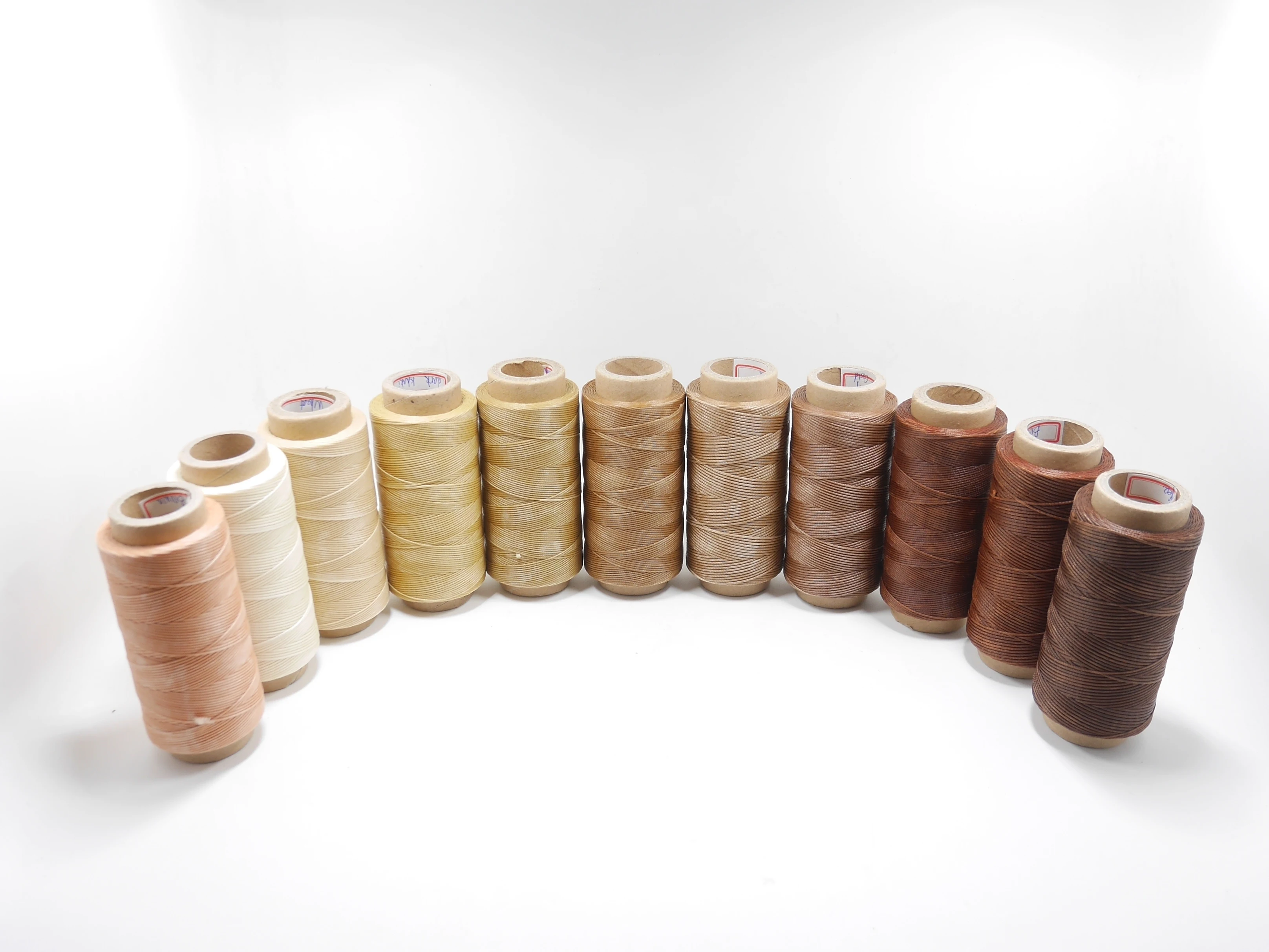 150 meters Diameter 1.2mm 250D Polyester Sewing Waxed Thread Leather ...