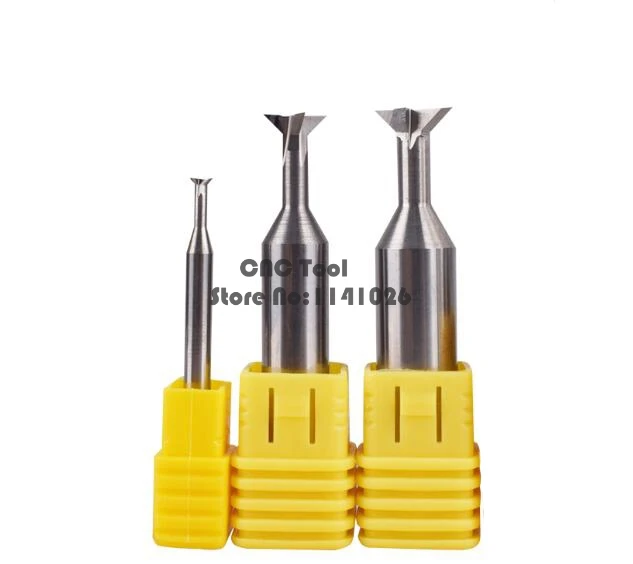 1pcs 45 Degree/60 Degree/75 Degree Carbide Dovetail Milling Cutters 3mm ...
