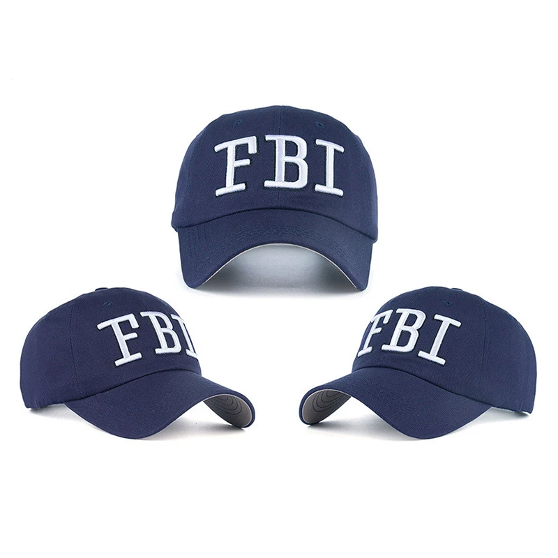 HOT-Fashion-FBI-Cap-Outdoor-Hat-4-Panel-Baseball-Hat-Brand-Cap-Bone-FBI ...