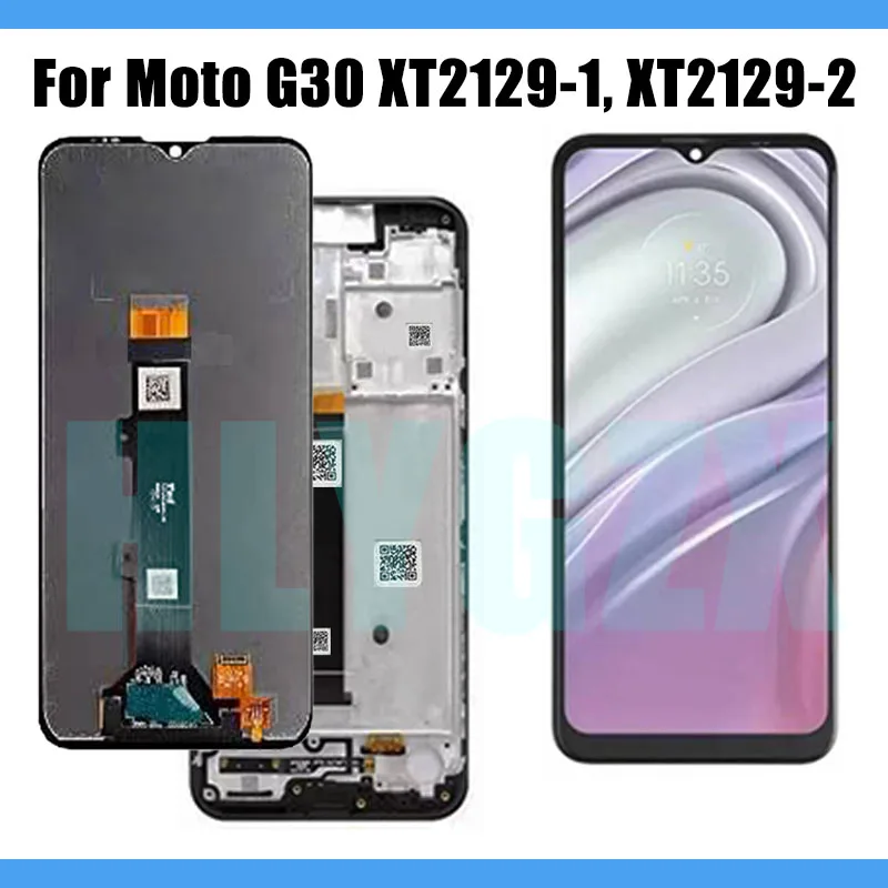 6.5" Original LCD Screen For Motorola Moto G30 LCD Display Touch Screen ...