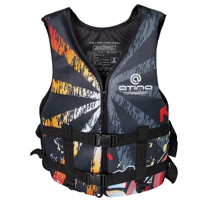 Neoprene Profession Life Vest Men Women Life Jacket Buoyancy Lifejacket ...