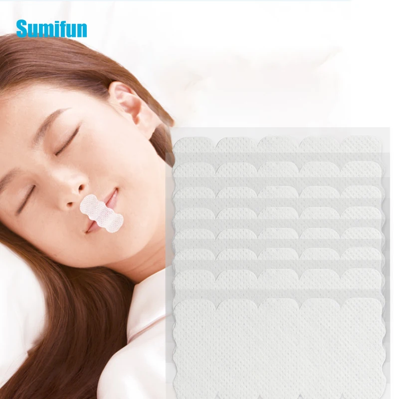 10/20pcs Breathe Stop Snoring Patch Help Sleep Anti snoring Tape Nasal ...