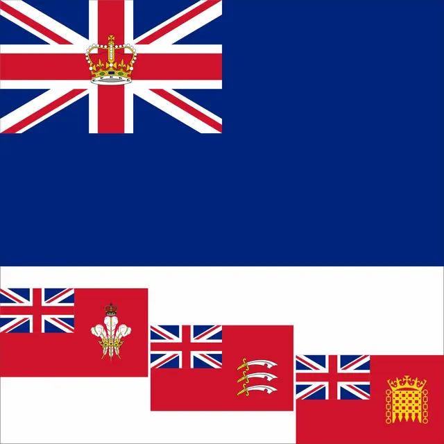 British Flag 1700s