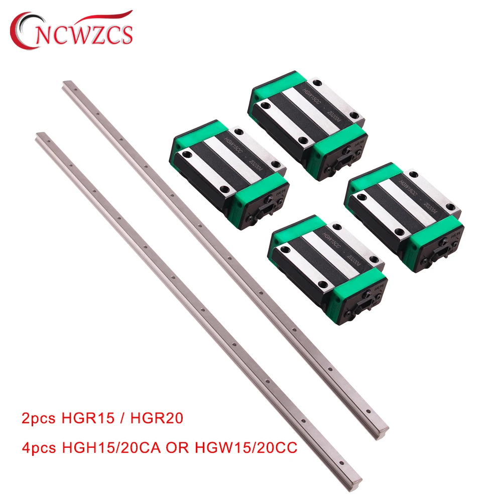 Hgr20 Linear Rail Guide 1000mm | Linear Guide Rail Hgr20 2000mm - Hgr20 Hgr15 Square - Aliexpress