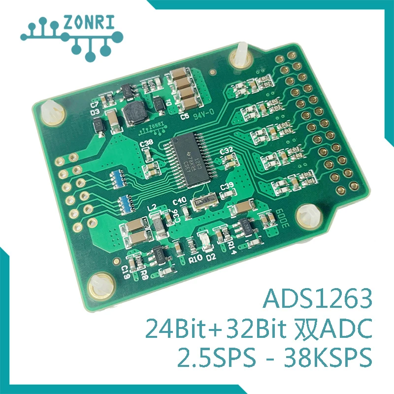 Ads1263 32bit High Precision ADC Module / 24bit + 32bit Dual ADC / AD ...